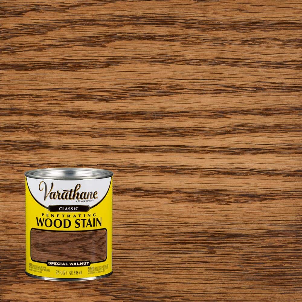 Varathane 1 Qt. Special Walnut Classic Interior Wood Stain (2-Pack ...