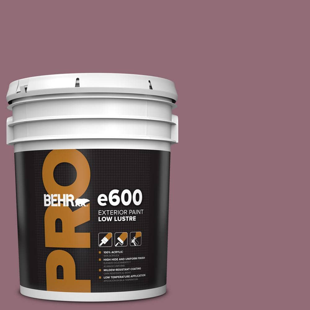 BEHR PRO 5 gal. #S120-6 Full Glass Low Luster Exterior Paint PR62305 ...