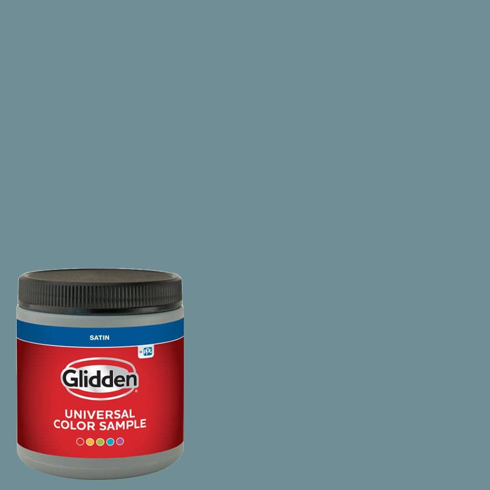 Glidden 8 oz. PPG1149-5 Baritone Satin Interior Paint Sample PPG1149-5P ...