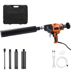 VEVOR 1500W Diamond Core Drilling Machine, 4 in. Handheld Wet Concrete ...