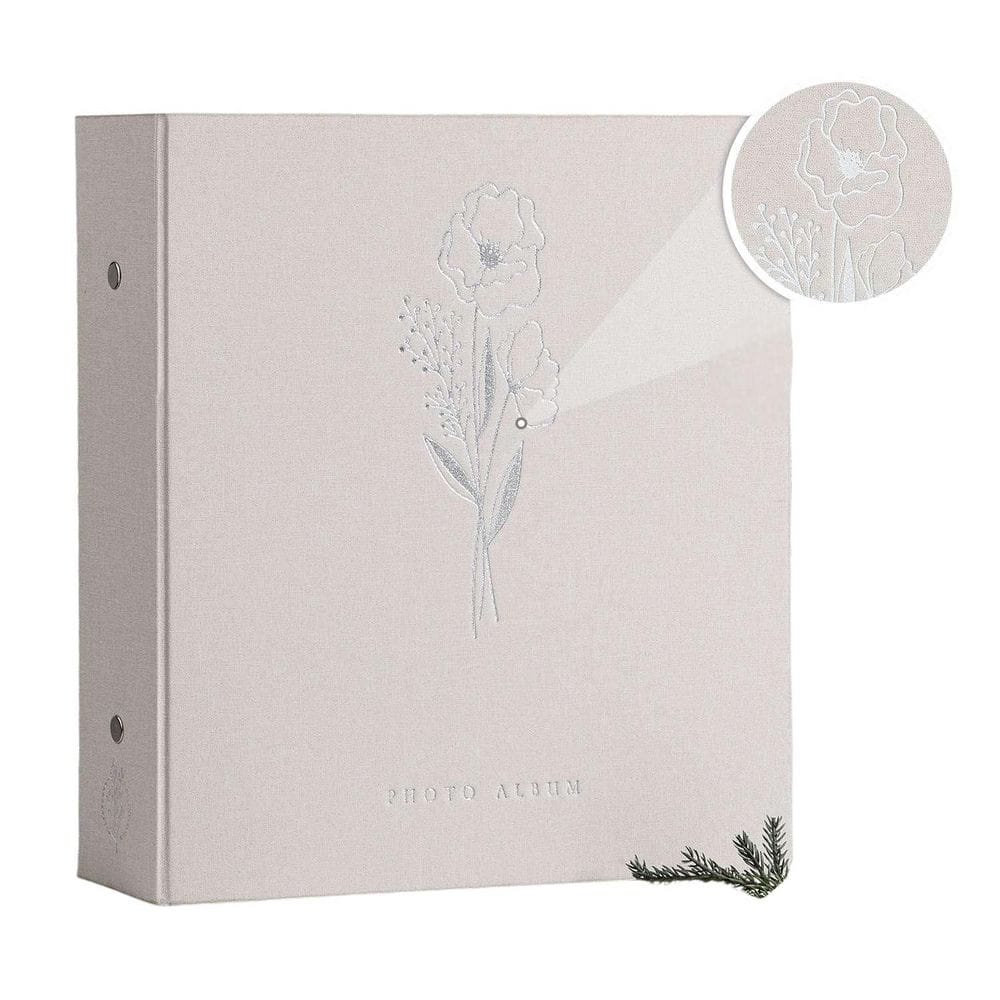 Afoxsos Photo Album Series in Beige Color Family, 4 x 6 Photo Size ...