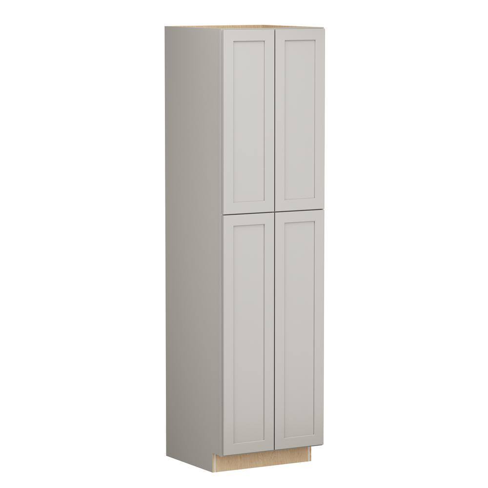 SIMPLY WOODMARK PRO Shaker Full Overlay 24 in. W x 24 in. D x 90 in. H ...