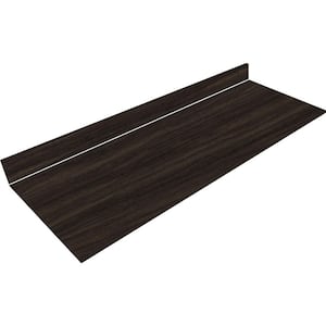 THINSCAPE 6 ft. L x 25 in. D Engineered Composite Countertop in Midday ...