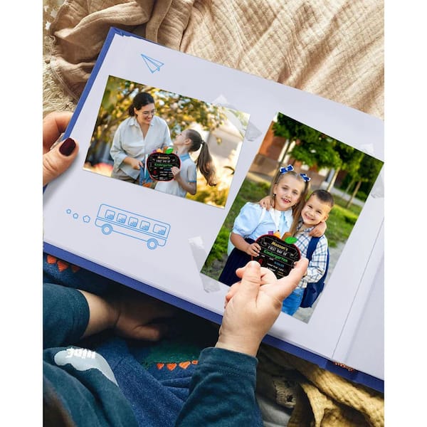 Afoxsos 1-Pack 10.24 x 10.44 Apple Shape Reusable Erasable Double Sided ...