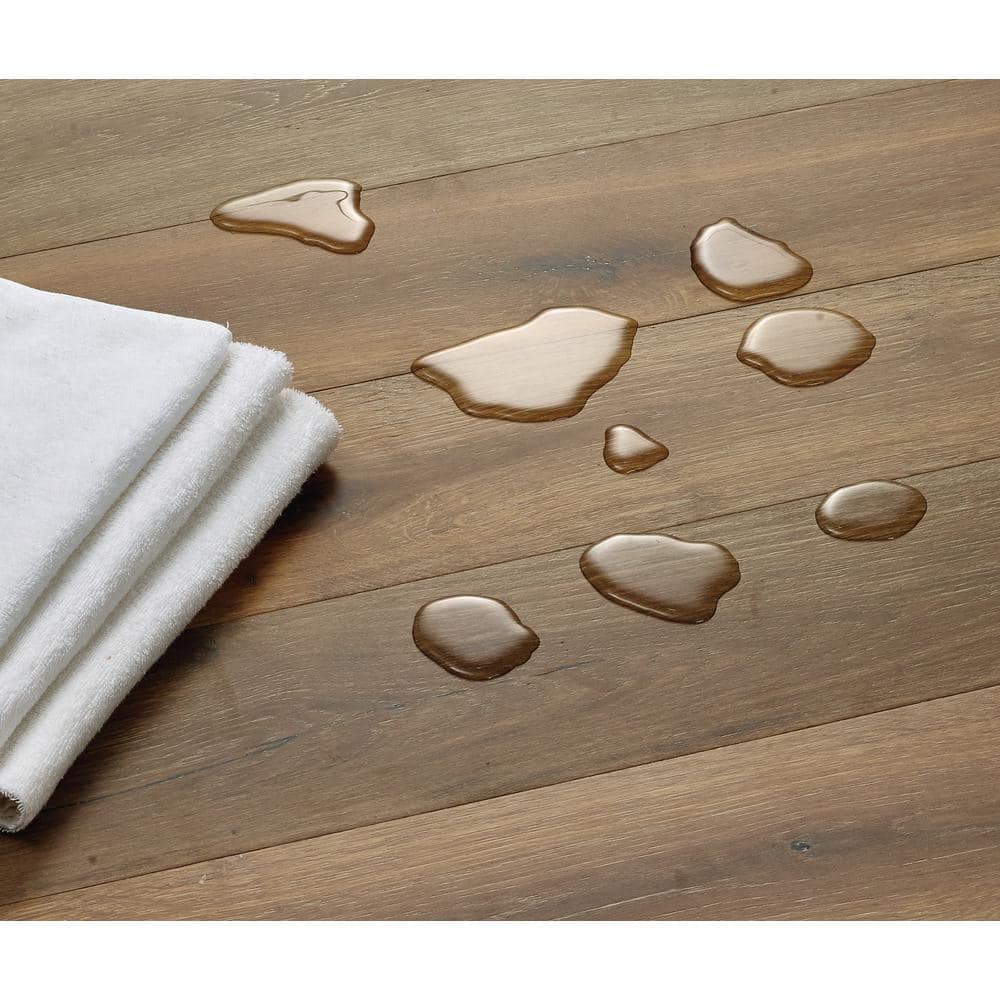 Buy Biscayne Oak 7mm Thick x 6.5 in. Wide x Varying Length Waterproof ...