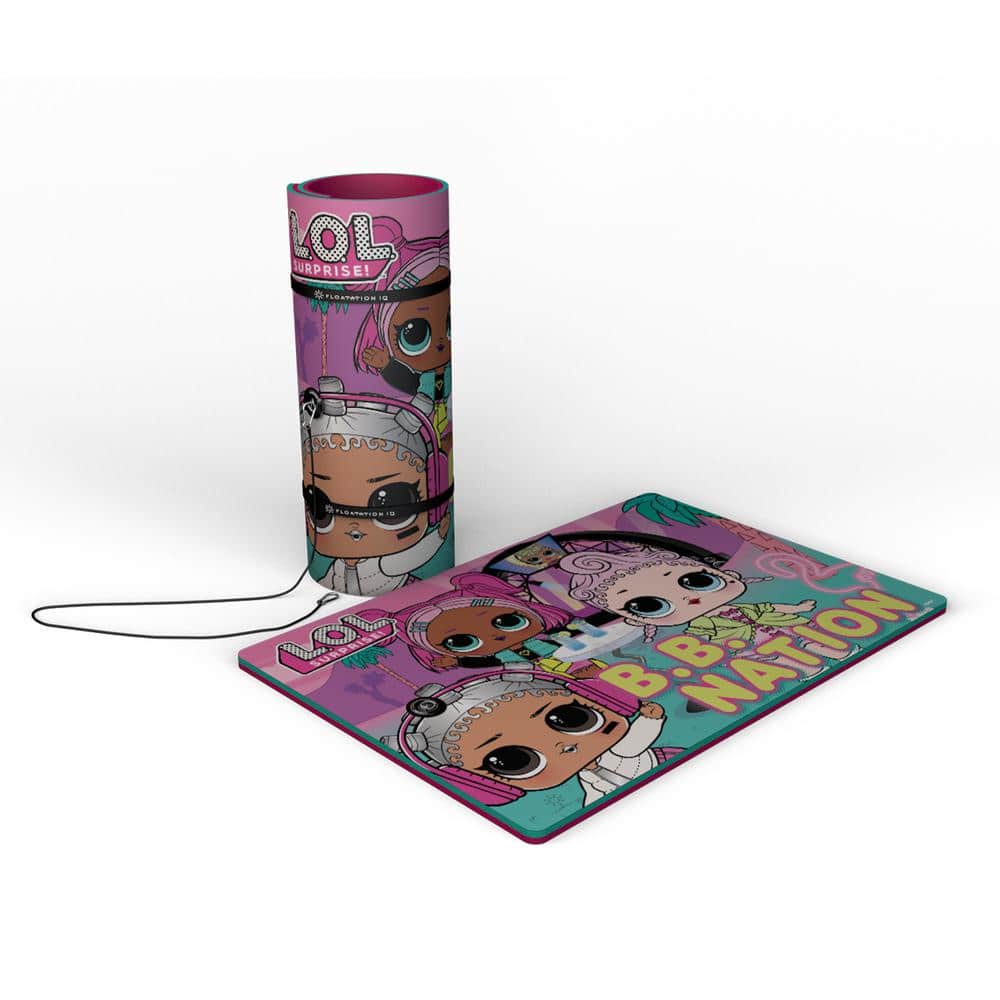 Floatation Iq Mini Oasis 6 ft. x 4 ft. L Lake Water Mat Foam Pad, BB ...