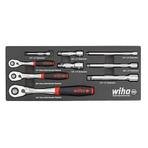GEARWRENCH 1/4 in. Drive 84-Tooth Ratchet and Drive Tool Accessory Set ...
