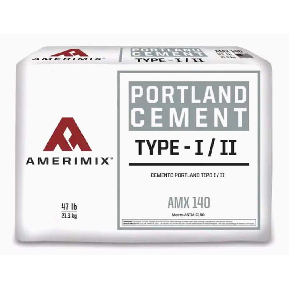 AMERIMIX 47 lbs. Type I-II Portland Cement Concrete Mix 62150010 - The ...