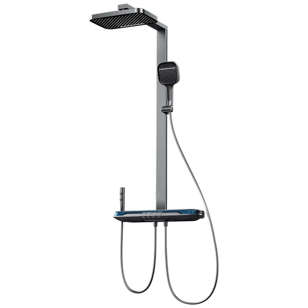 Tomfaucet 4-Spray Tub and Shower Faucet with Multifunction Hand Shower ...