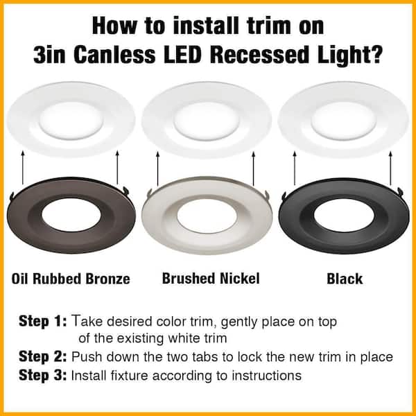 Recessed Lighting Trim Kit Installation | Shelly Lighting
