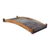 SamsGazebos 6 ft. Treated Zen Garden Bridge Kit Zen-Garden-Bridge-6-T ...