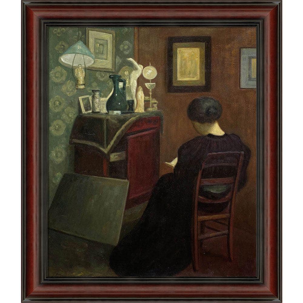 LA PASTICHE Woman Reading by Henri Matisse Grecian Wine Framed People ...