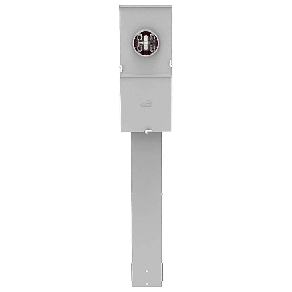 Midwest Electric Products 200 Amp 4-Space 8-Circuit 1 Head Earth Burial ...