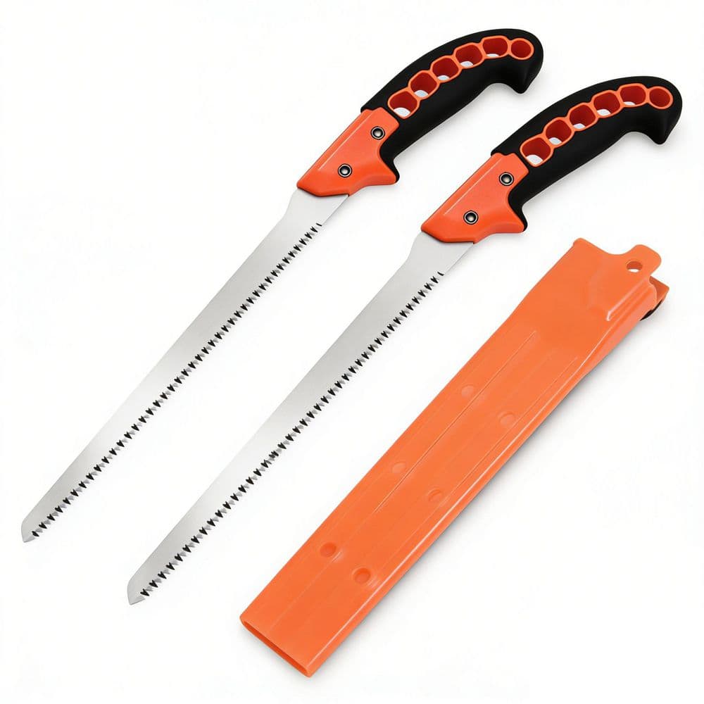 MYWISH 8 in. SK5 Steel Drywall Jab Saw with Sheath (2-Pack) SF-MYHS0018 ...