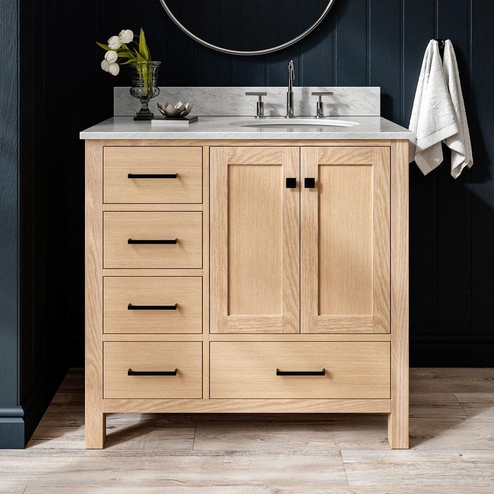 Reviews for ARIEL Cambridge 36 in. Single Sink Freestanding Bathroom ...