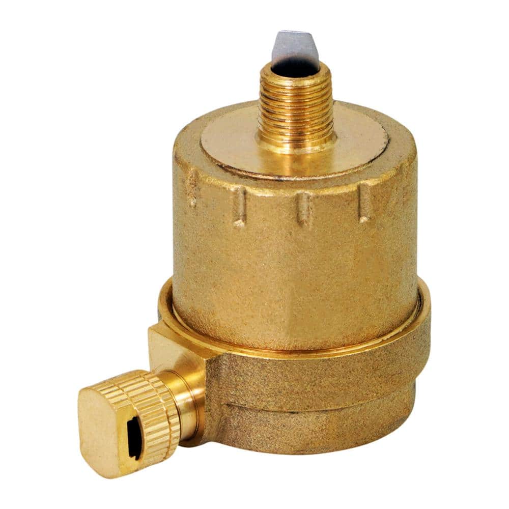 PLUMBFLEX 1/8 in. Brass Float Vent for Use on Convector, Radiators ...