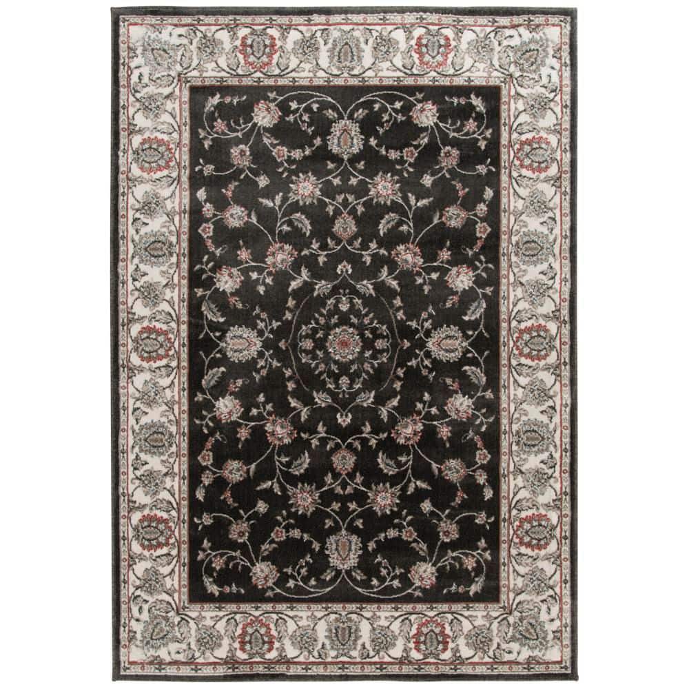 Natco Kurdamir Rockland 5 ft. x 7 ft. Abbey/Navajo White Area Rug ...