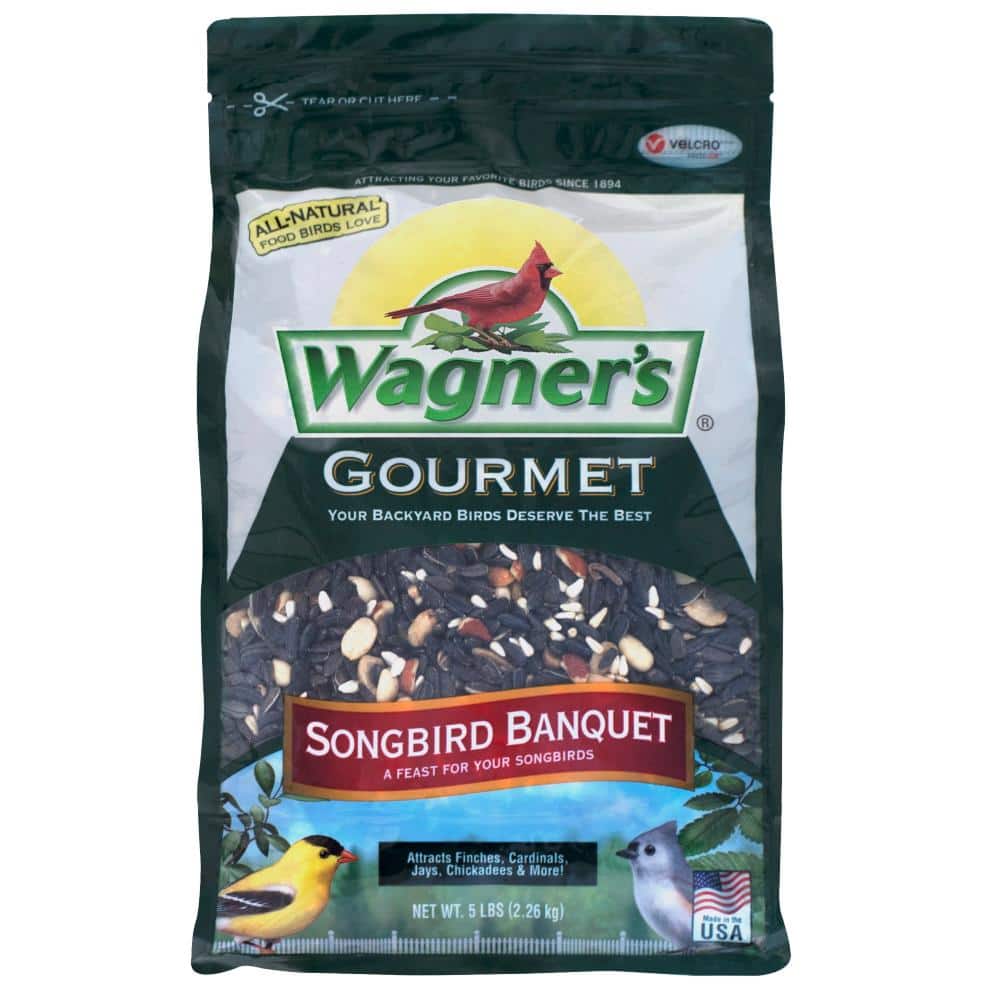 Wagner's Gourmet 5 lb. Songbird Banquet Wild Bird Food 82042 - The Home ...