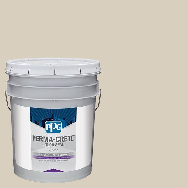 Perma-Crete Color Seal 5 gal. PPG1024-3 Crushed Silk Satin Interior ...
