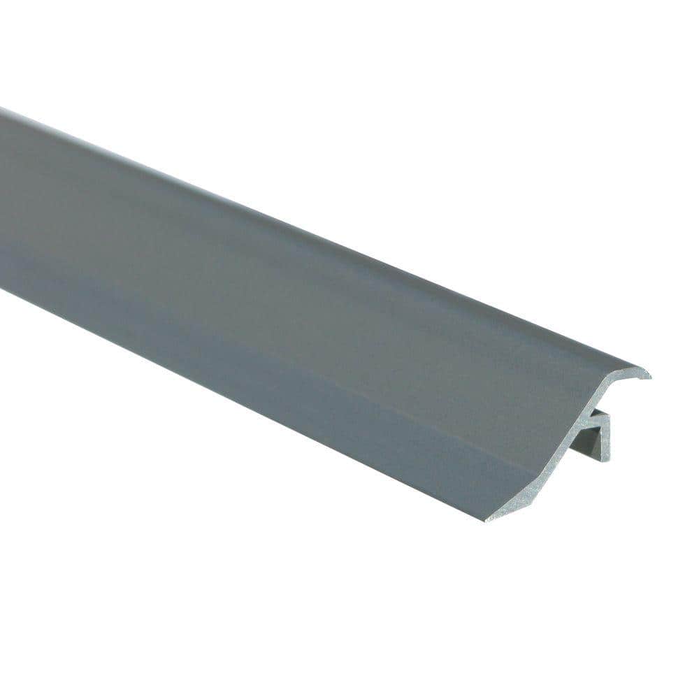 EMAC Novonivel 3 Matt Silver 5/16 in. - 1/2 in. x 98-1/2 in. Aluminum ...