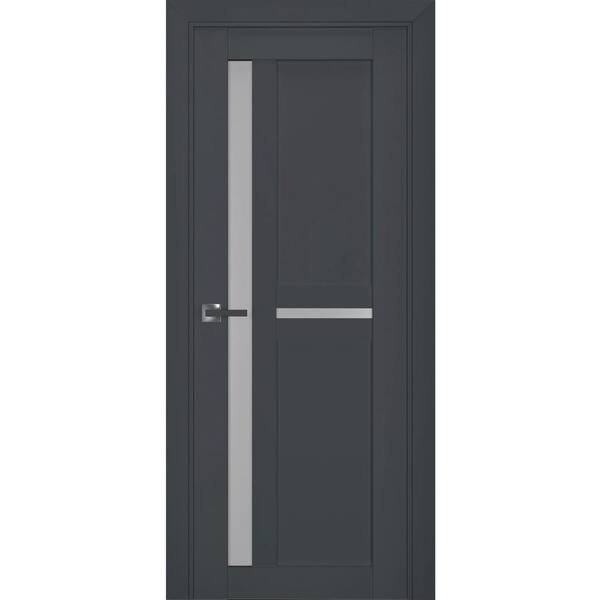 Sartodoors 7288 30 in. x 84 in. Right-Hand/Inswing Solid Frosted Glass ...