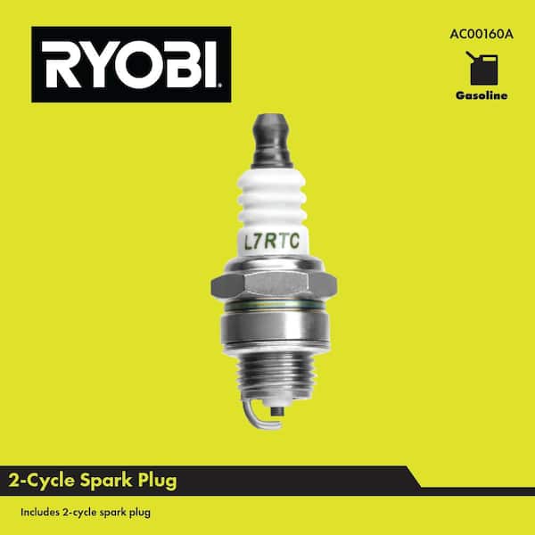 RYOBI 2-Cycle Spark Plug AC00160 - The Home Depot