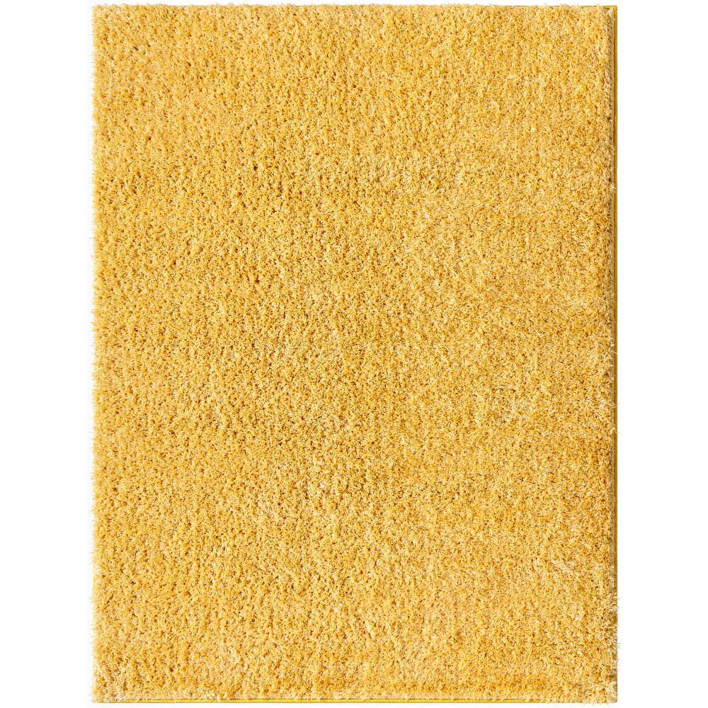 Livabliss Moda Yellow Solid 7 ft. x 9 ft. Indoor Area Rug S00161099977 ...