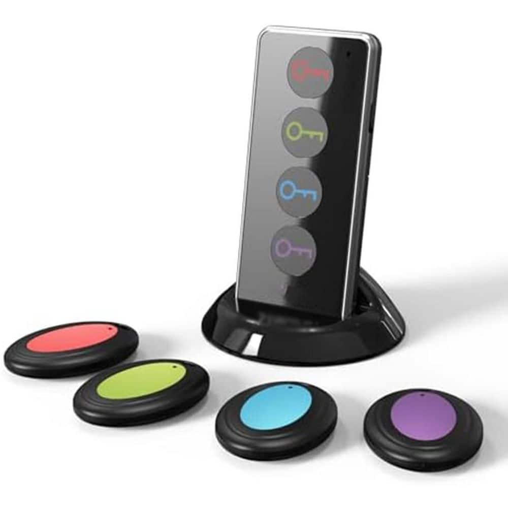 phyfalip Wireless Remote Control RF Key Finder with 131ft Range for ...