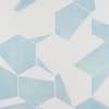 Ivy Hill Tile Eclipse Burst Turquoise 7.79 in. x 8.98 in. Matte ...