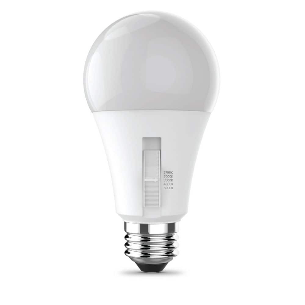 Feit Electric 50/75/150-Watt Equivalent 3-Way A19 Non-Dimmable 90 CRI ...