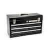GEARWRENCH 20 in Black Powder Coated Steel 3-Drawer Portable Locking ...