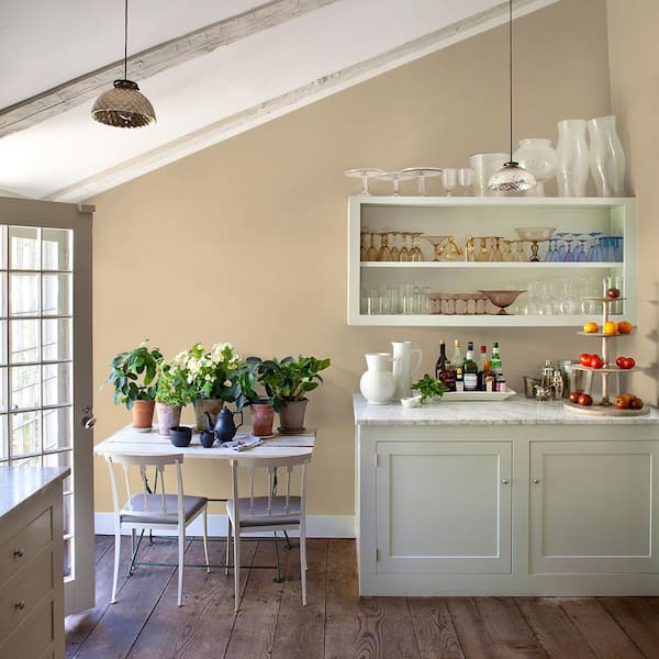 Glidden 8 oz. PPG1094-3 Birch Beige Satin Interior Paint Sample PPG1094 ...
