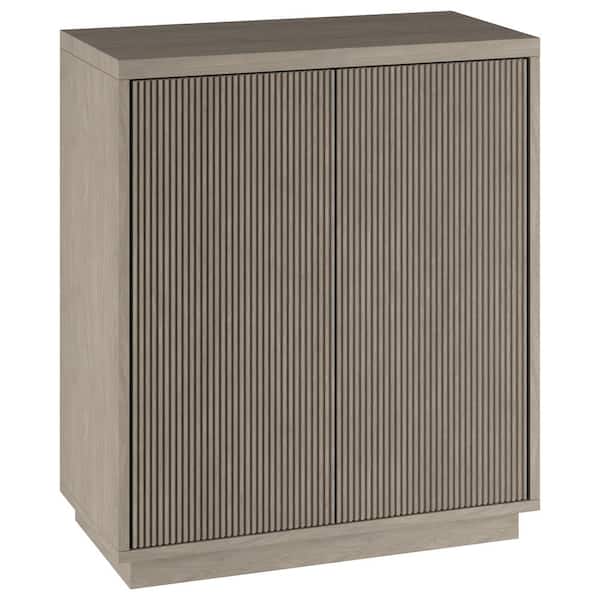 Meyer&Cross Alston 27.75 in. Antiqued Gray Oak Rectangular Accent ...