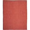 SAFAVIEH Natural Fiber Rust 8 ft. x 10 ft. Solid Area Rug NF447C-8 ...