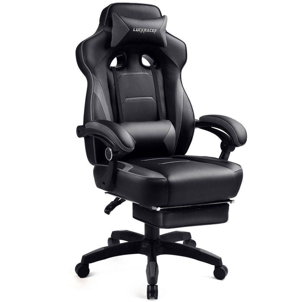 Have a question about ComHoma Faux Leather Gaming Chair with Footrest ...
