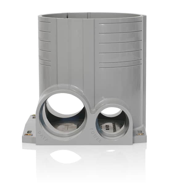 Leviton Concrete Floor Box System FBBOX-GY FBBOX-GY - The Home Depot