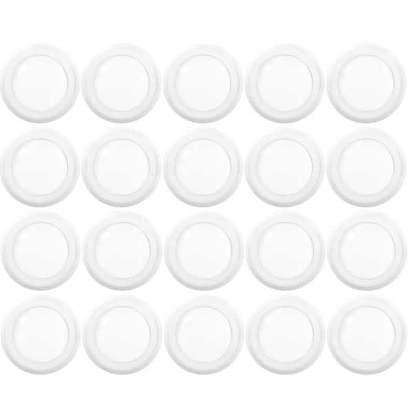 AMAX LIGHTING 6 in. White Round Fixture 3000K Warm White New ...