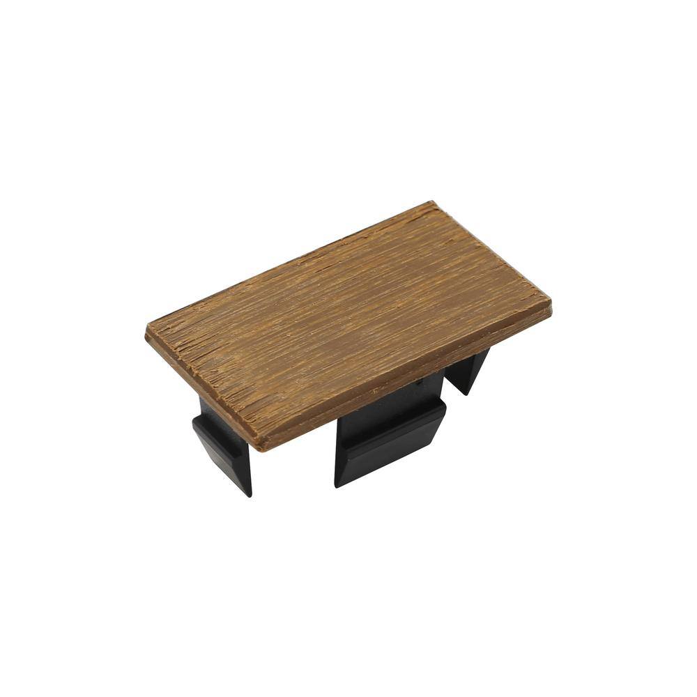 Blocks 1 in. x 2 in. Wood Composite Aluminum Coextruded in Peruvian ...