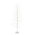 GERSON INTERNATIONAL 72 in. Tall White Electric Birch Tree with 588 ...
