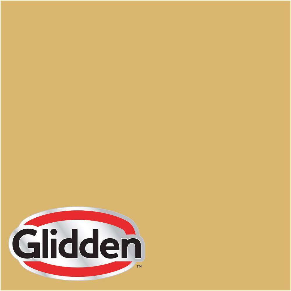 Glidden Premium 1 gal. #HDGY47 Dusty Gold Satin Interior Paint with ...