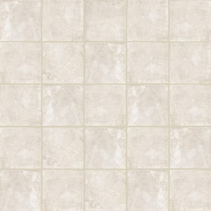 Daltile Laurelwood Cream 4 in. x 6 in. Glazed Porcelain Floor and Wall ...