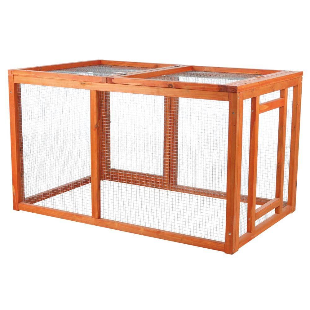 TRIXIE Outdoor Run with Mesh Cover 55965 - The Home Depot