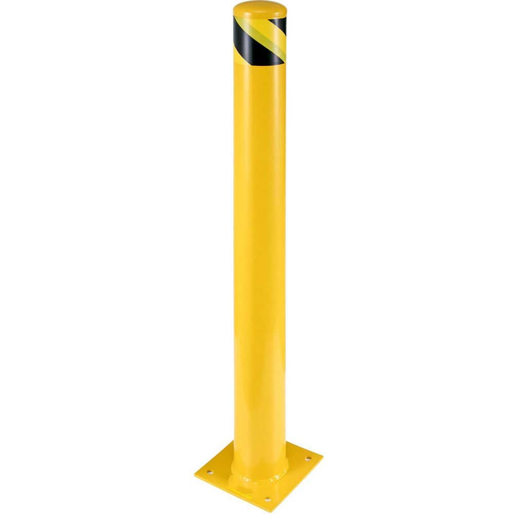 SKYSHALO Safety Bollard, 36x5. 5in. Safety Barrier Bollard, 5-1/2in. OD ...