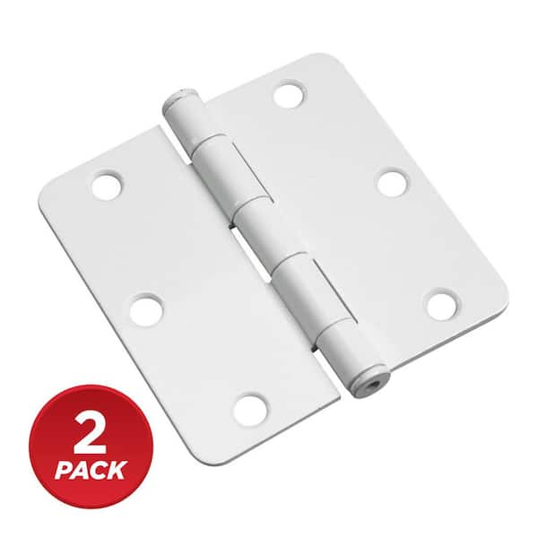 White - Door Hinges - The Home Depot
