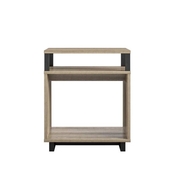 Ameriwood Home Scepter 20.47 in. Golden Oak End Table HD58734 - The ...