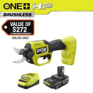 RIDGID 18V Brushless Cordless Battery Pruner (Tool Only) R01301B - The ...