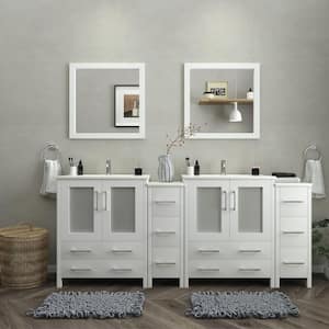 Vanity Art Brescia 30 in. W x 18 in. D x 36 in. H Bath Vanity In White ...