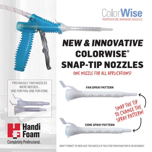 HF HandiFoam 656 oz. 200 ft. Insulation Kit Spray Foam Sealant P12055 ...