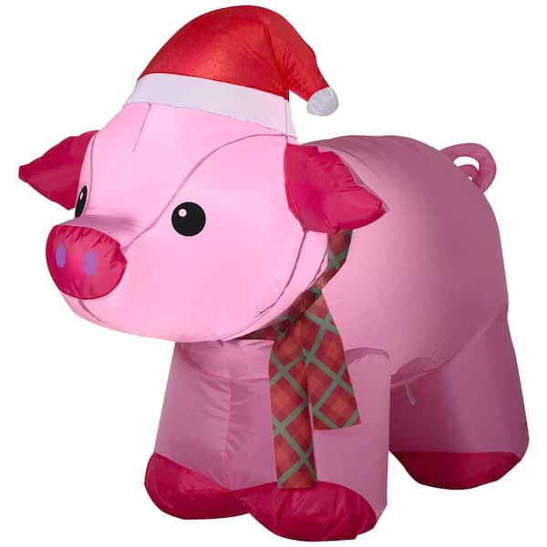 2.5 ft. Tall Airblown-Pig G-111927 - The Home Depot