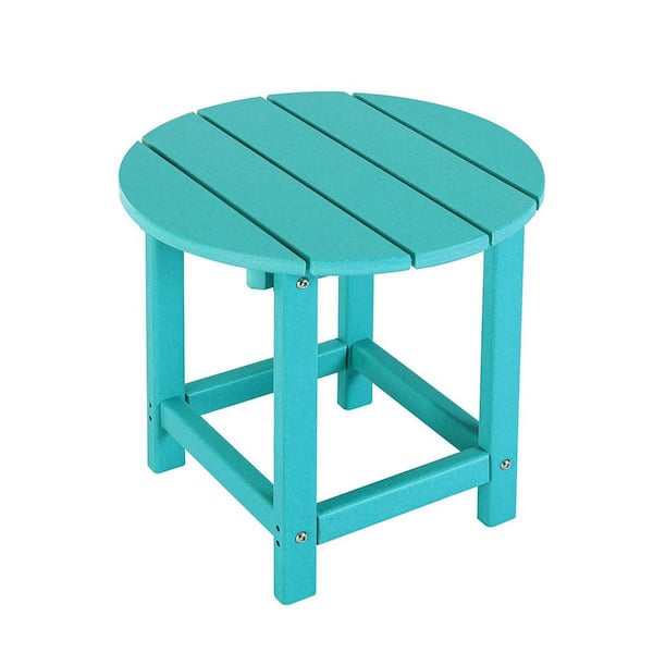 Round Patio Side Table End Table, Outdoor Side Tables for Patio ...